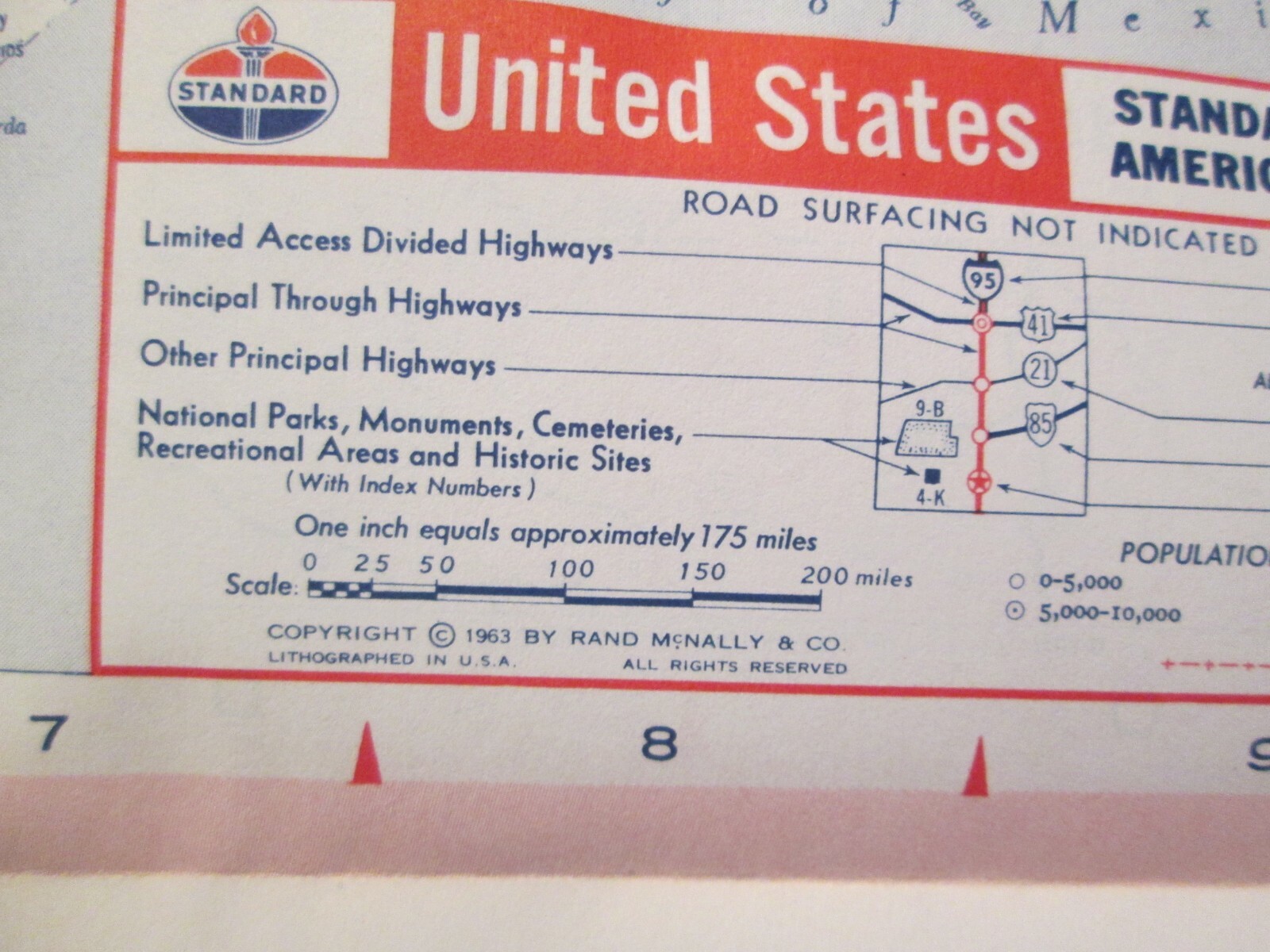 Standard Oil Road Map of South Dakota 1963 | eBay