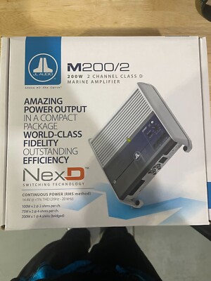 jl audio m200/2 marine amp | eBay