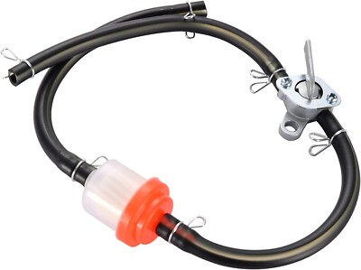 Fuel Gas Filter Line Petcock 50cc 70cc 90cc 110cc 125cc ATV Dirt Bike ...