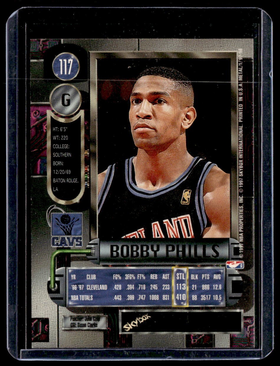 1997-98 Metal Universe - #117 Bobby Phills for sale online | eBay