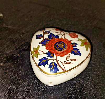 Vtg Porcelain Palissy Royal Worcester Spode Heart Shaped Diffuser ...