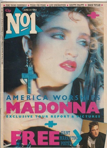 Madonna Cover Uk Magazine No1 Number One 1985 | eBay