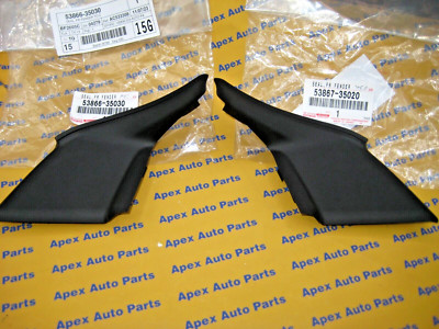 Toyota 4Runner Left and Right Front Fender to Cowl Trim Bezel 2010-2023 OEM New | eBay