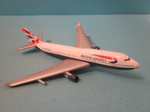 Vintage Welly. Diecast Aircraft. Boeing 747. Incomplete. Good Used ...