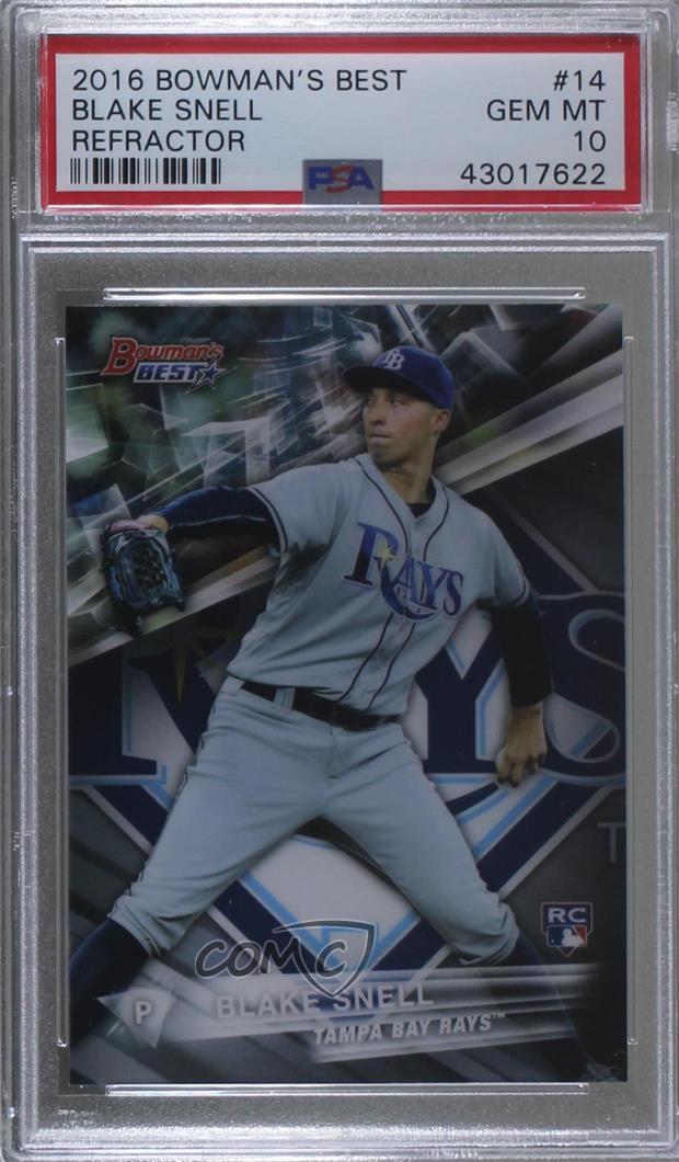 2016 Bowman's Best - Refractor #14 Blake Snell (RC) for sale online | eBay