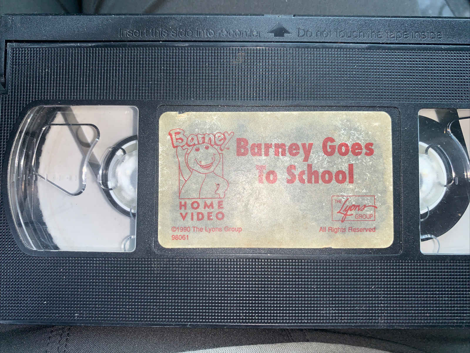 Barney - Barney Goes to School (VHS, 1990) | eBay