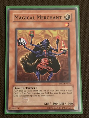 Magical Merchant Yugioh Trading Card DR1-EN134 Common | eBay UK