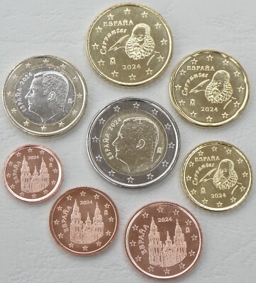 Euro kms Coin set Spain 2024 uncirculated | eBay Australia