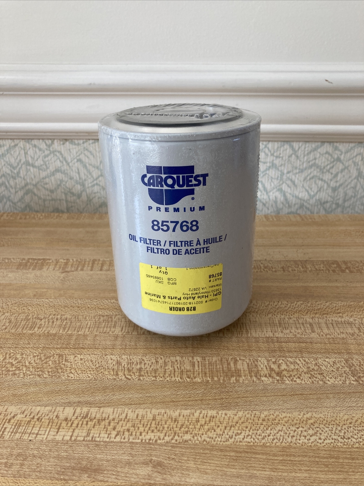 CARQUEST 85768 - cross reference oil filters | oilfilter-crossreference.com