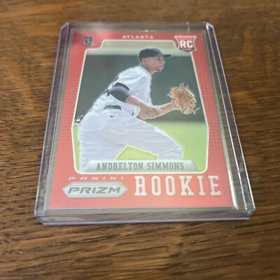 2012 Panini Prizm Andrelton Simmons #182 RC Target Red | eBay