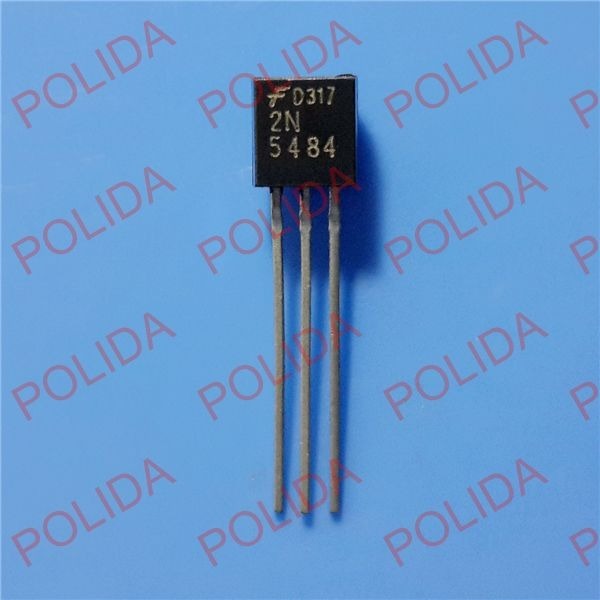 5PCS RF/VHF/UHF JFET Transistor FAIRCHILD/SILICONIX/VISHAY TO-92 2N5484 ...