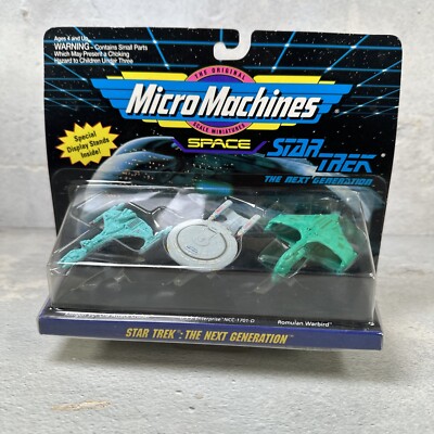 Micro Machines Star Trek Next Generation Klingon Cruiser Enterprise ...