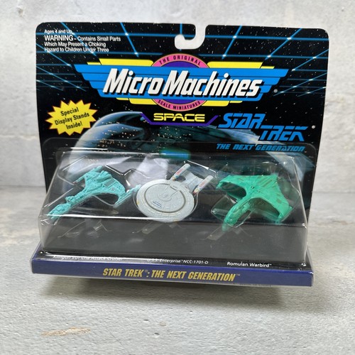 Micro Machines Star Trek Next Generation Klingon Cruiser Enterprise ...