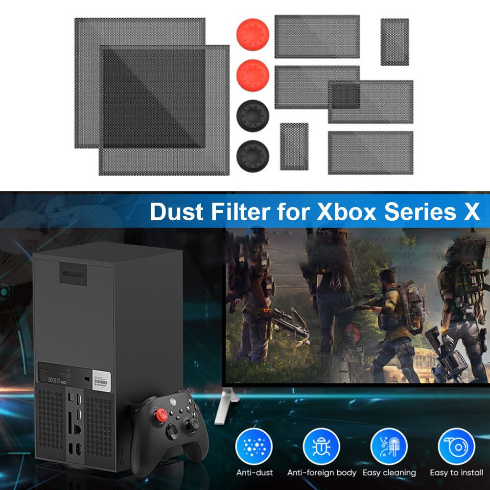 1/2 Set Game Console Dust Covers for Xbox Series X Gaming Host ...