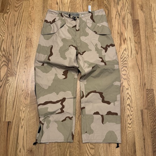 NEW US Military Trousers Nylon Pants Desert Camouflage Size Medium Reg ...