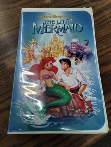 Disney's the Little Mermaid Black Diamond Version #913 (1989 VHS ...