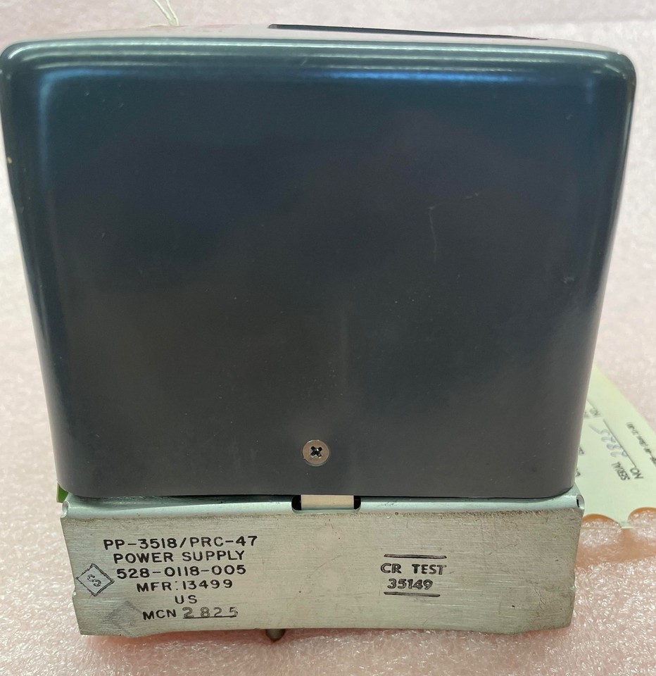 COLLINS PP-3518/PRC-47 POWER SUPPLY UNISSUED COND. FREE SHIPPING | eBay