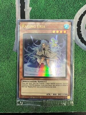Yugioh SEALED Raging Eria LART-EN031 Ultra Rare Limited Edition!! | eBay