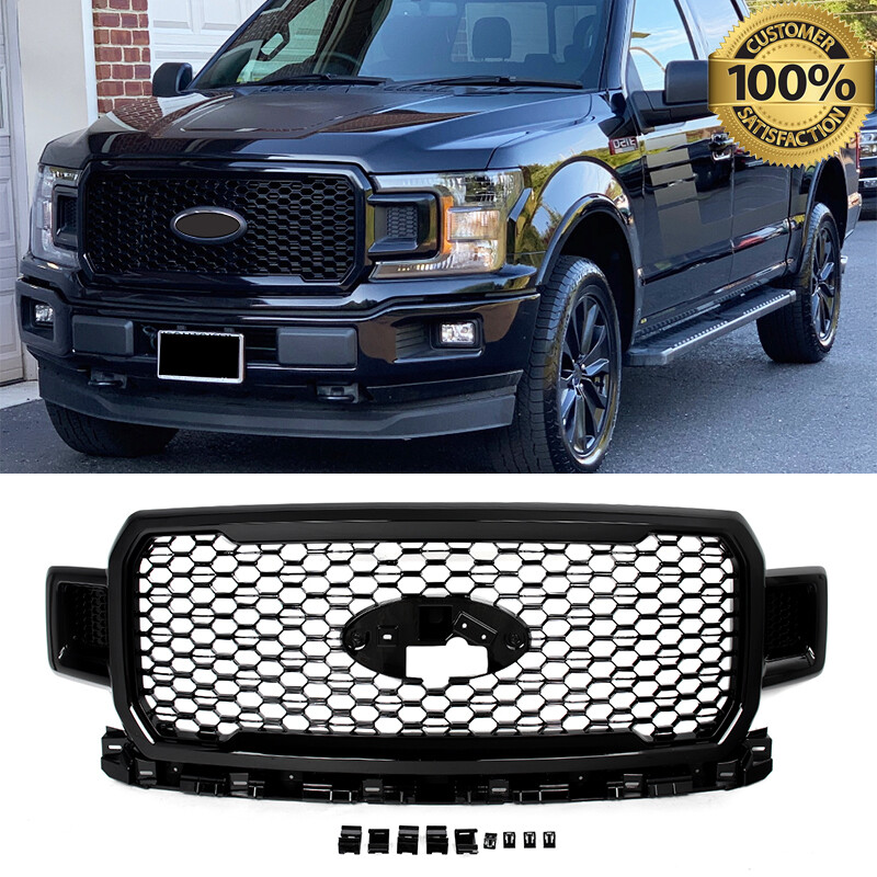 JL3Z8200SL For 2018-2020 Ford F-150 Front Radiator Grille Assembly ...