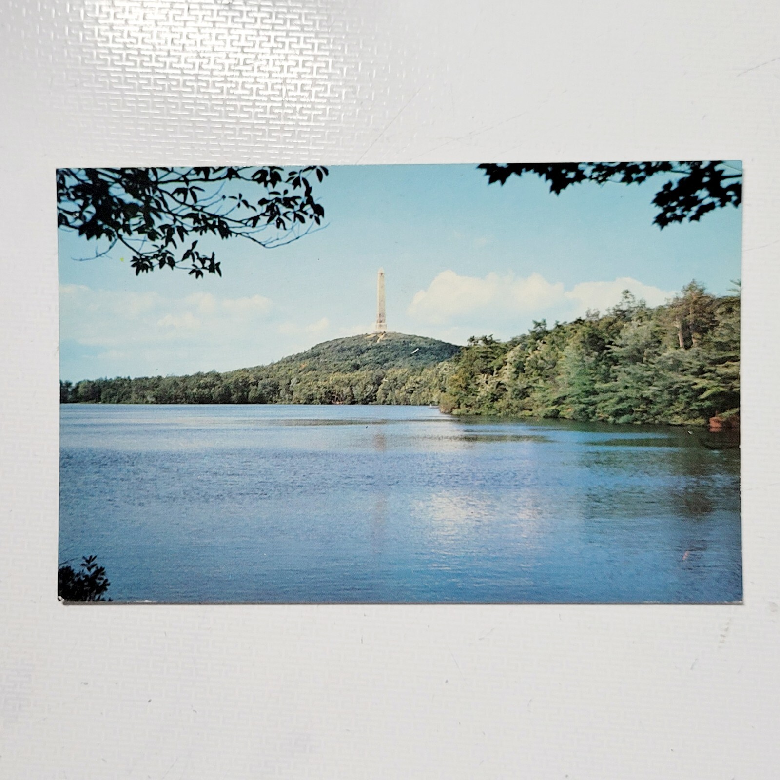 Vintage Postcard Lake Marcia Sussex High Point Monument Unposted ...