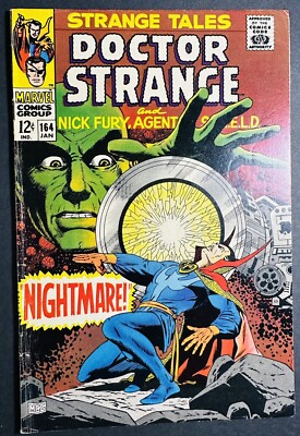 STRANGE TALES #164 Dr. Strange! 1st Appearance of Yandroth! Marvel ...