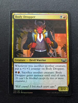 Magic the Gathering BODY DROPPER FOIL Streets of New Capenna #168 | eBay