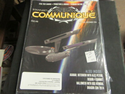 Starfleet Communique Magazine, Oct-Dec. 2014 | eBay