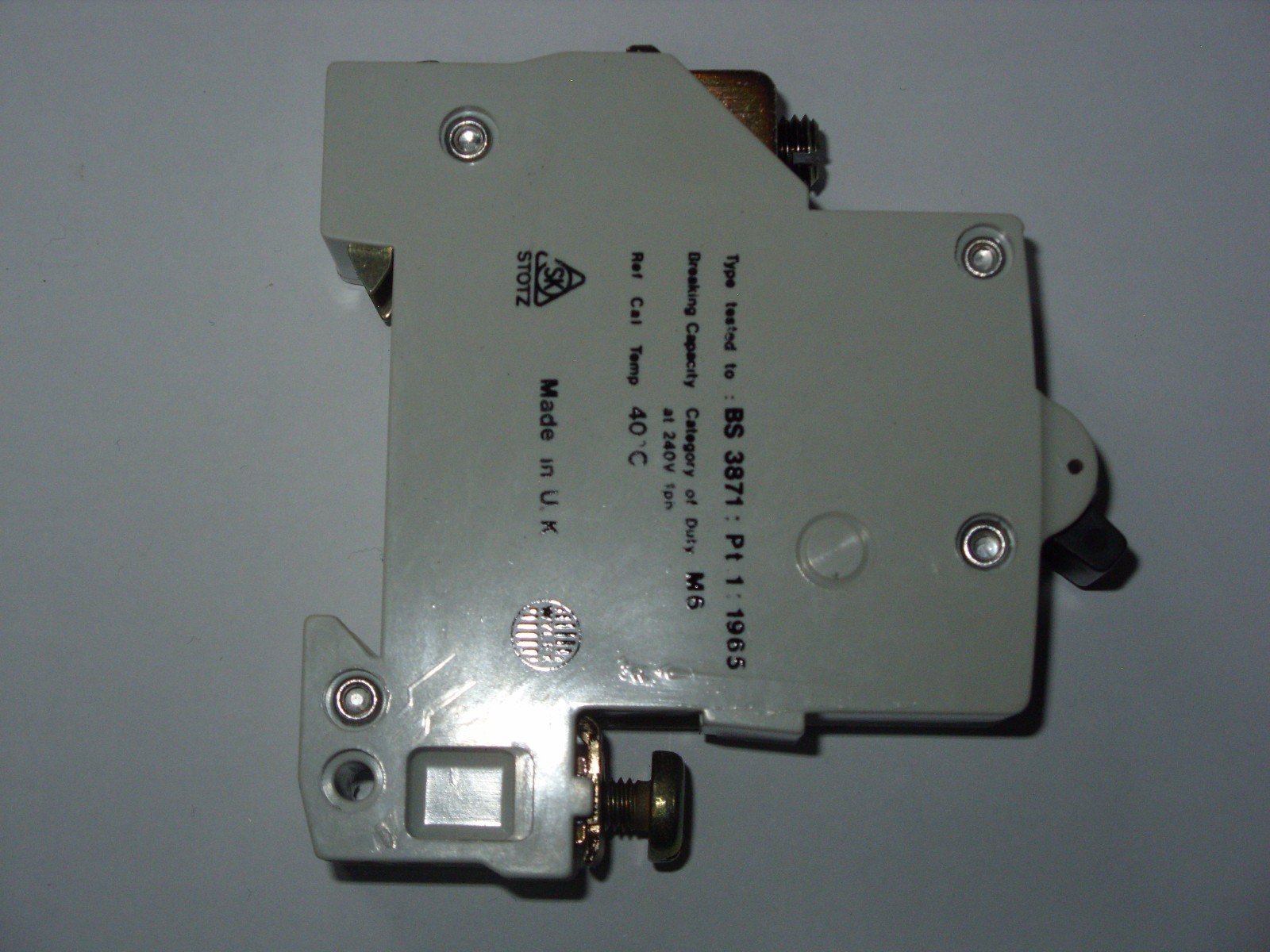 1 x WYLEX NB MCB MINITURE CIRCUIT BREAKER TYPE 2 NB15 BS 3871 | eBay