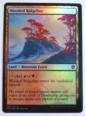 MTG 2022 Dominaria United WOODED RIDGELINE 260/281 L Foil M/NM | eBay