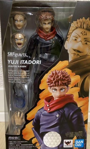 BANDAI S.H. Figuarts Jujutsu Kaisen Yuji Itadori 150mm PVC/ABS Action ...