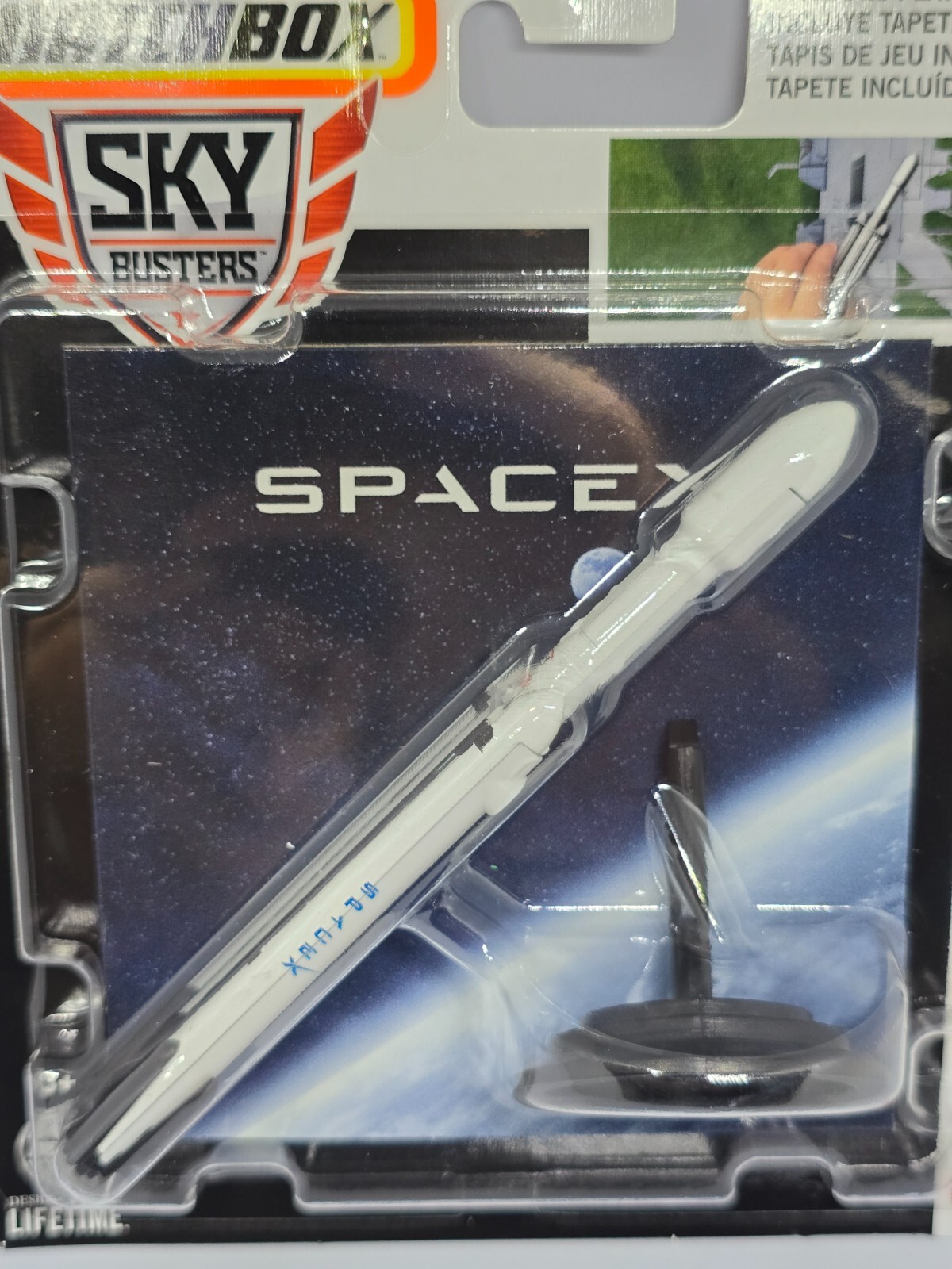 2024 MATCHBOX METAL - SKY BUSTERS - SPACEX FALCON HEAVY - WHITE | eBay