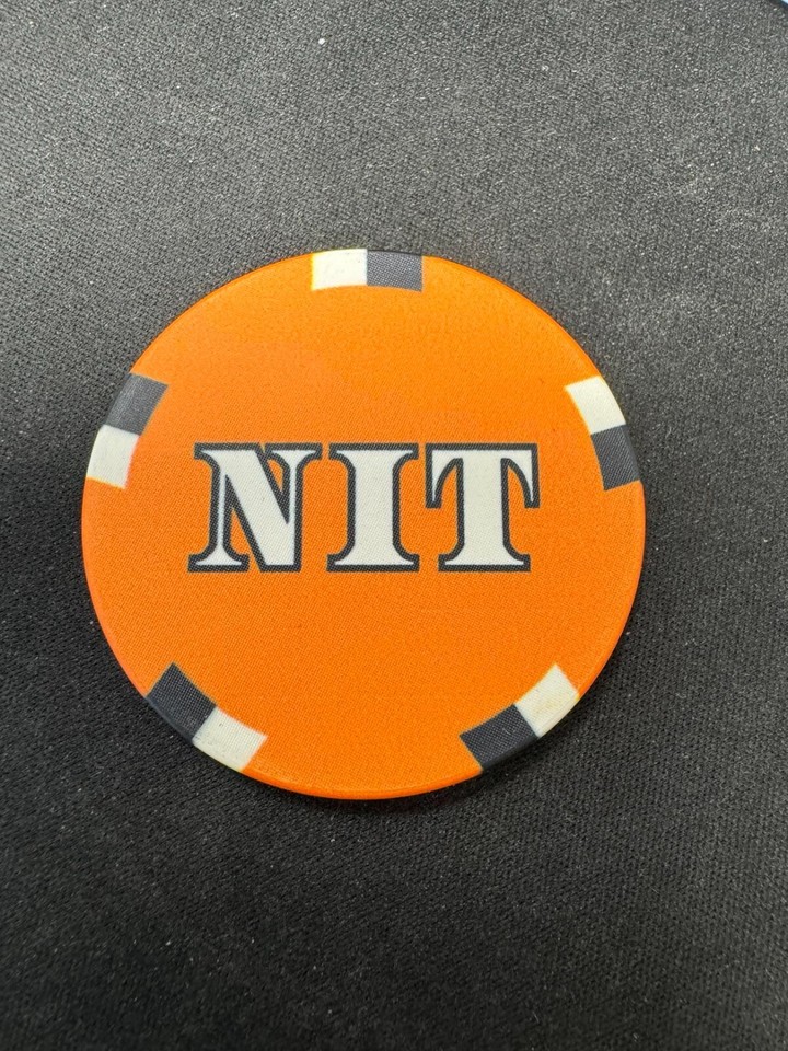 10 Large NIT Poker Game Dealer Button Texas Hold em Stand up game ...