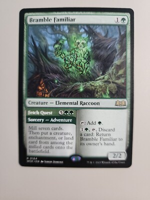 MTG Bramble Familiar Wilds of Eldraine 0164 Regular Rare | eBay