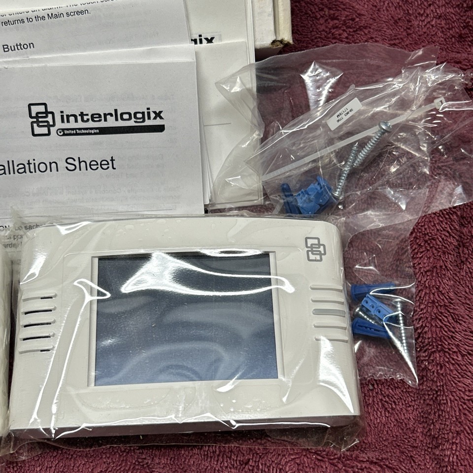 GE Interlogix Concord 4 Touchscreen Security Keypads 60-924-3-C4TS LOT ...