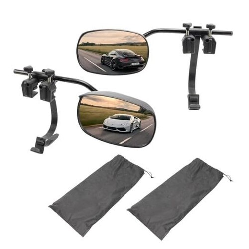 Universal Clip on Towing Mirrors Extensions for Towing, Side Mirror ...