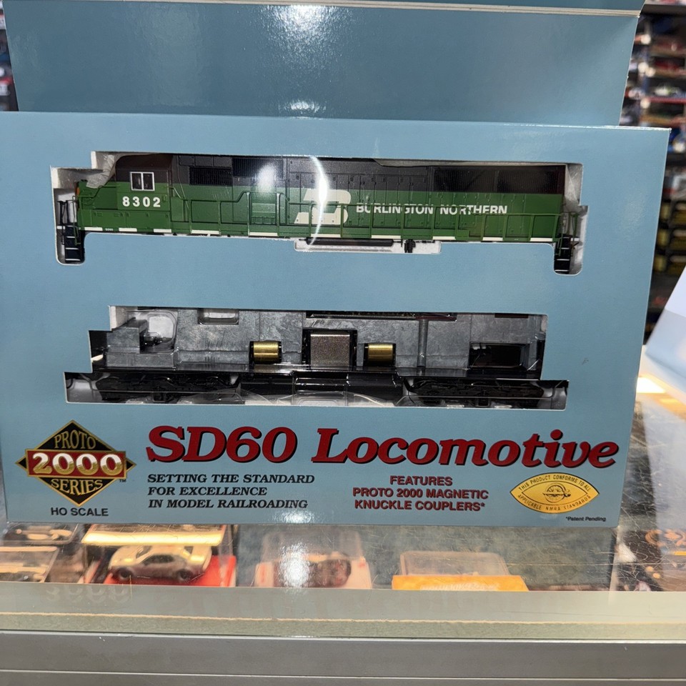 ho scale proto 2000 sd60 locomotive Burlington Northern | eBay