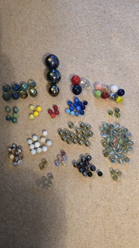 134 Marbles | Combined Vintage Marble Sets High Quality 1980s 1990s ...