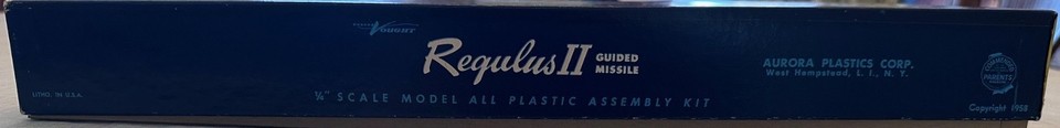 Aurora 1/4 In Scale Regulus II Guided Missile Model: Open Box-Complete ...