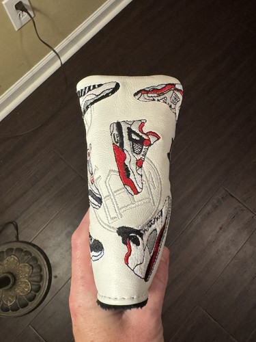 The Buck Club Last Dance Jordan Shoe Blade Style Putter Cover Headcover ...