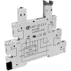1PC HONGFA AMERICA, INC. 41F-1Z-C4-1(257) Relay Socket,6A,12-24VDC/AC ...