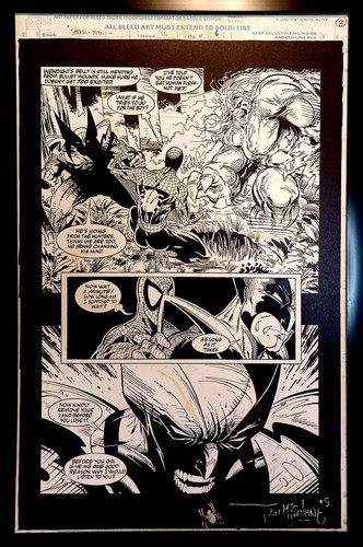 Spider-Man #12 pg. 6 by Todd McFarlane 11x17 FRAMED Original Art Print ...