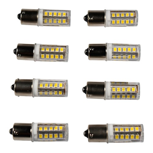 8x HQRP 3W BA15s 33 Leds Bulb for Ge 1057D BP2 26838 142456 1550958 ...