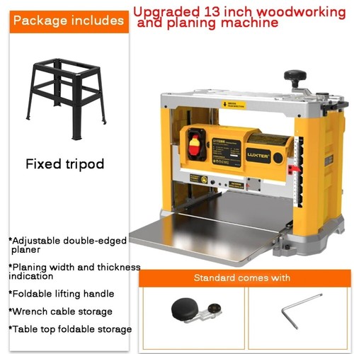 Multi-functional Desktop Woodworking Press Planer Automatic Planing ...