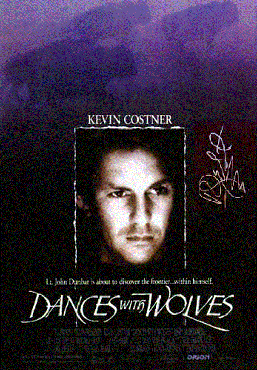 Rodney A Grant Wind In His Hair Signed Dances With Wolves Wind In His