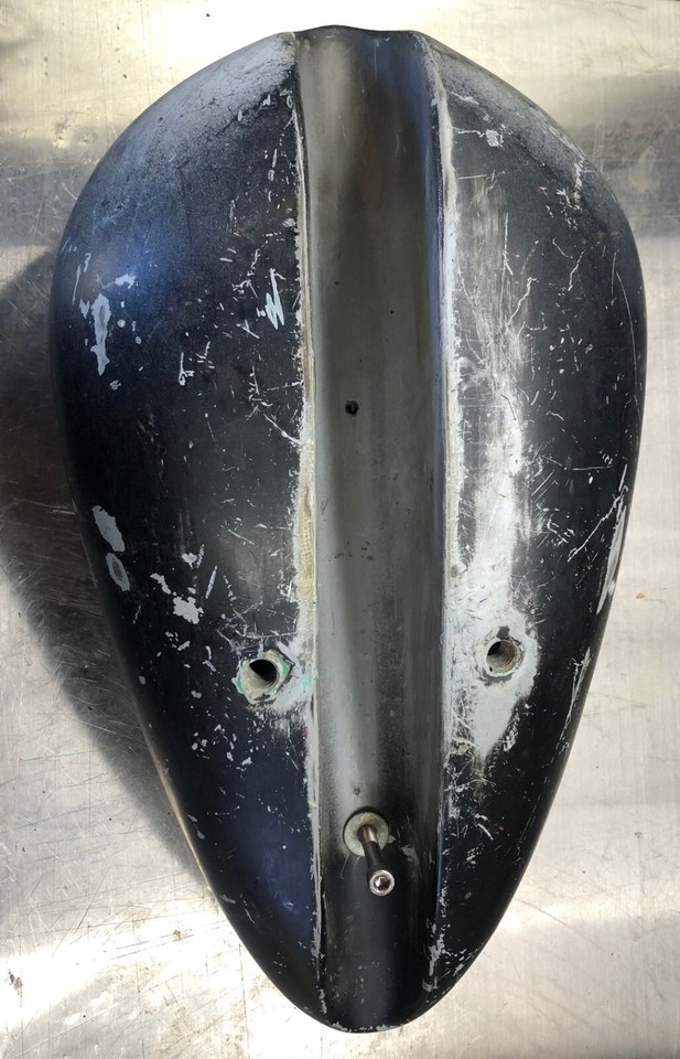 Vintage Fiberglass Ribbed Alien Teardrop Chopper Gas Tank | eBay