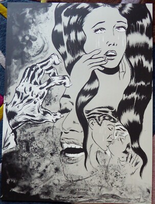 Dr. LAKRA Jeronimo Lopez Ramirez "abandoned" HAND SIGNED Tattoo Mexican ...