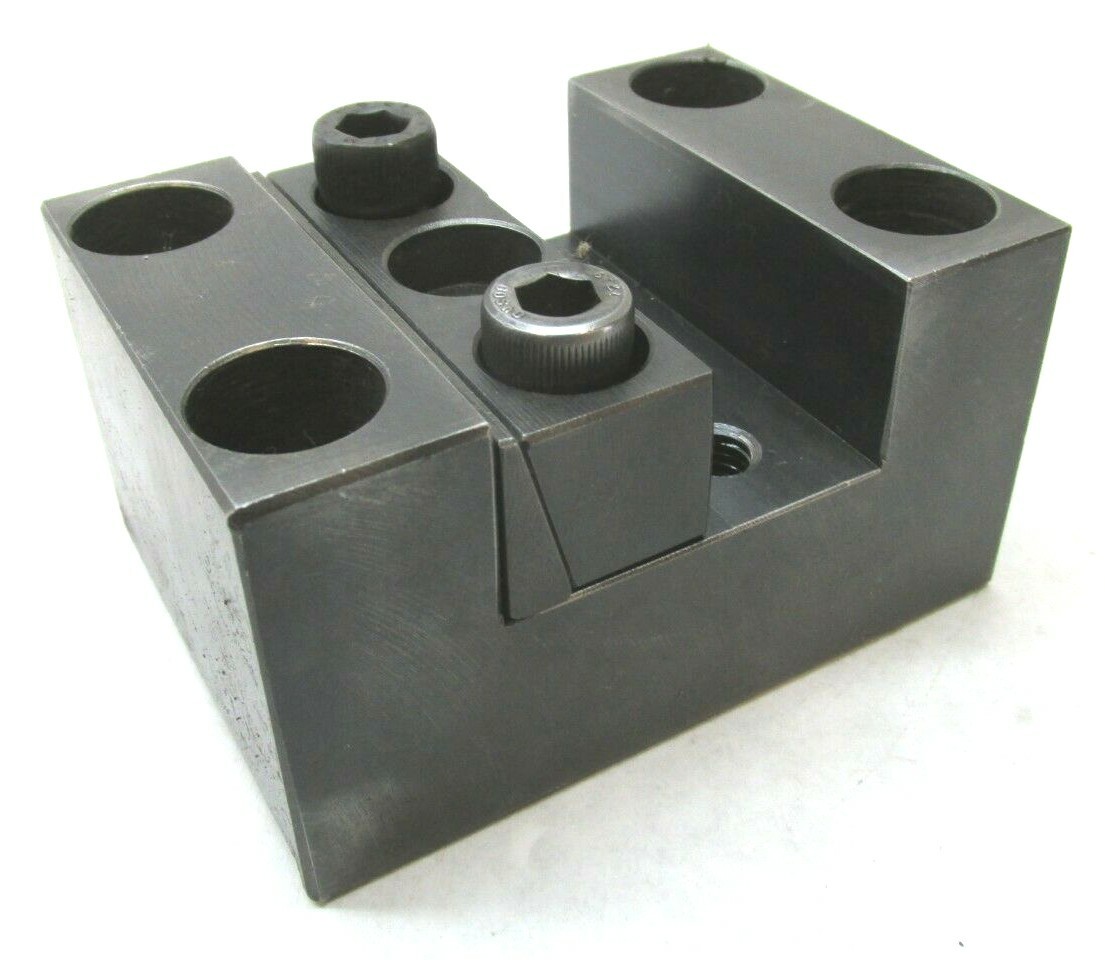 OKUMA 1" I.D. FACING BOLT-ON BLOCK HOLDER FOR OKUMA LC20 LATHE TURNING ...