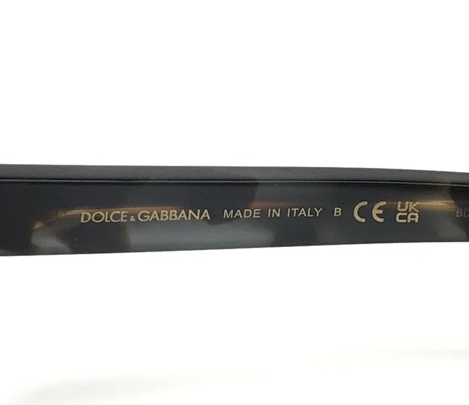 Dolce & Gabbana Sunglasses DG4452-F 3403/87 Black on Grey Havana Asian ...
