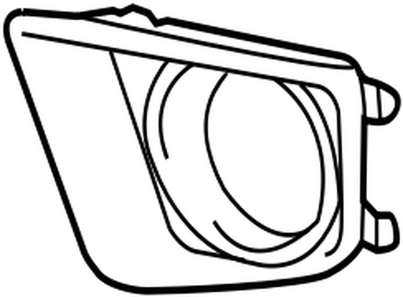 81481-04020 Toyota Cover, fog lamp, rh 8148104020, New Genuine OEM Part ...