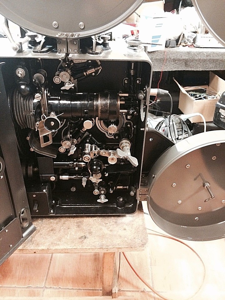 Simplex Acme Semi Portable 35mm Projector updated w/Dolby outfit fully ...